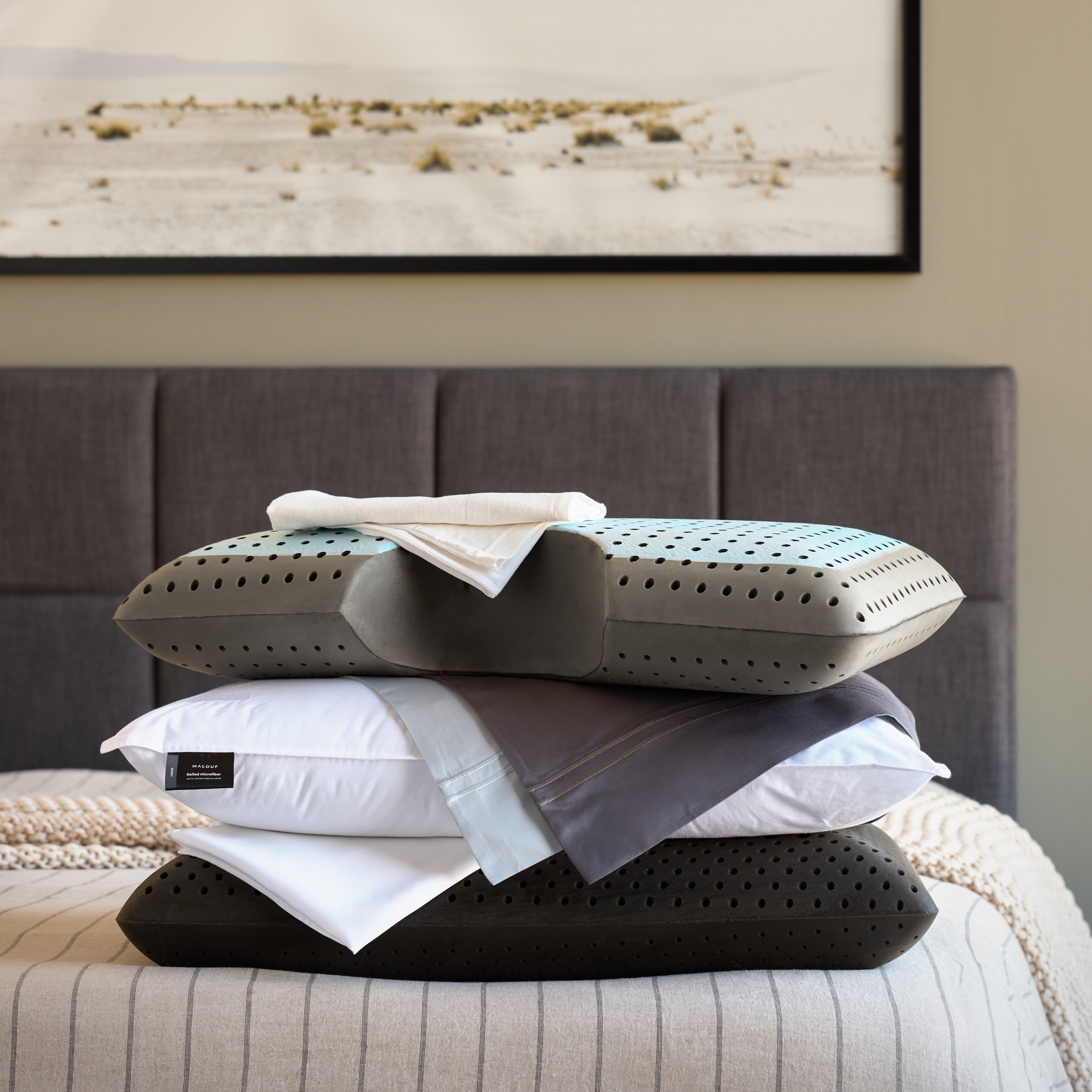 Essential Bedding Bundle: Sheets & Pillows | Malouf – Malouf Home